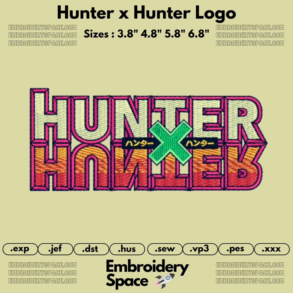 Hunter x Hunter Logo – Embroidery Space